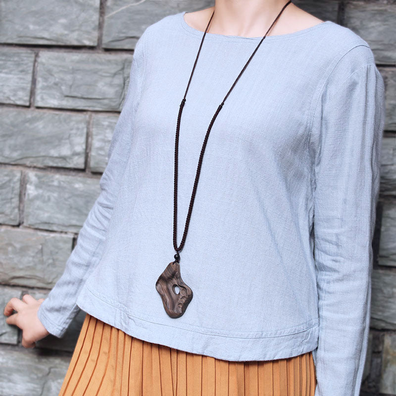 Retro Long Sweater Chain Simple Handmade Necklaces – Ninuso